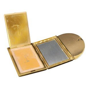 COTY | Other | Vintage Coty Powder Compact 941950s Envelope Style Gold ...